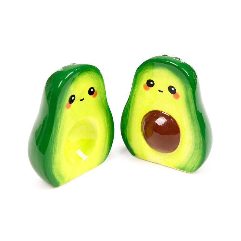 Kawaii Avocado Peper- en Zoutstel – MostCutest.nl